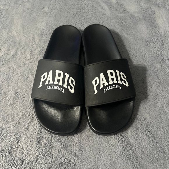 Balenciaga | Shoes | Balenciaga Paris Slides | Poshmark